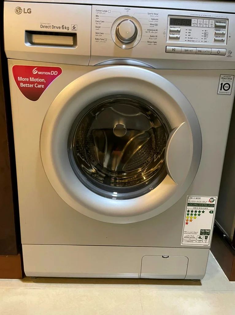 LG 6 Kg Front Load Washing Machine - F10B8NDP25 FREE DELIVERY +WARRENTY ...