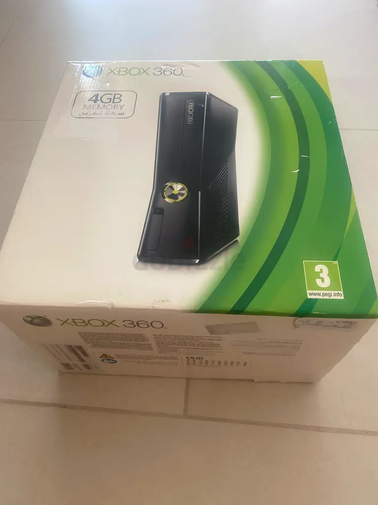 Xbox 360 Slim 4gb Box