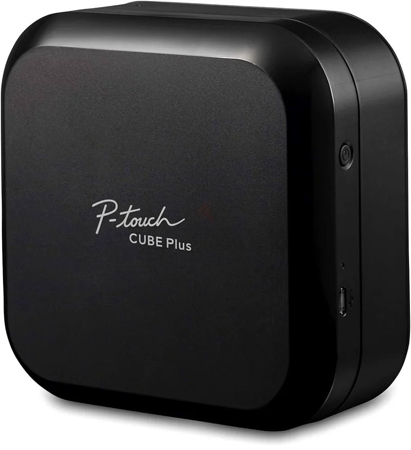 Brother P Touch Cube Plus Pt P710bt Versatile Label Maker With Bluetooth Wireless Technology