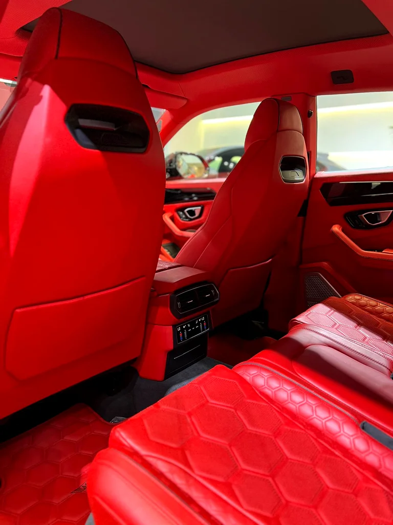 2019 LAMBORGHINI URUS WITH MANSORY KIT RED BLACK- GCC - FULL OPTION ...