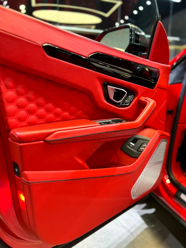 2019 LAMBORGHINI URUS WITH MANSORY KIT RED BLACK- GCC - FULL OPTION ...