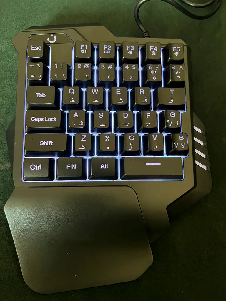 New One Hand Gaming Keyboard For Sale Dubizzle