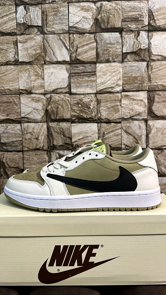 Jordan 1 Low x Travis Scott Golf ‘Neutral Olive’ | dubizzle