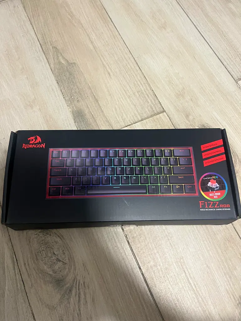 Redragon Fizz RGB Wired Mechanical Gaming Keyboard (Brand New) | دوبيزل