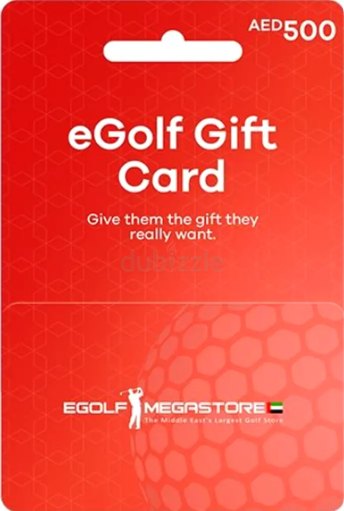 EGolf Megastore Gift Card Total worth 2500 | dubizzle