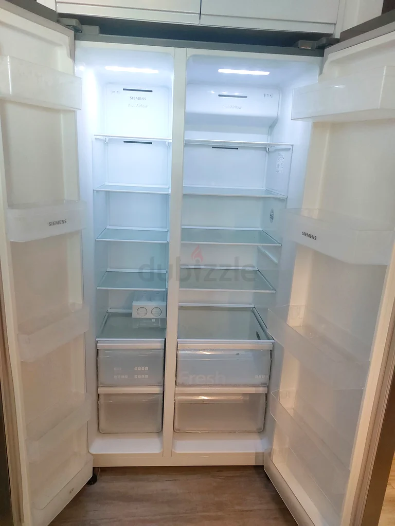 Siemens side by side 2 door refrigerator freezer | dubizzle Dubai