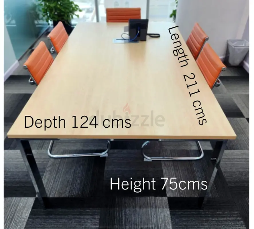 Meeting Room Table and Chairs | dubizzle