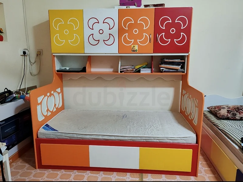 2 Set bed with shelf for sale 800 aed for both dubizzle
