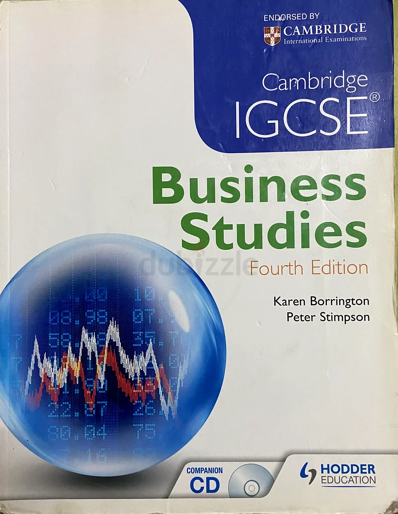 Cambridge IGCSE Business Studies Fourth Edition - Karen Borrington and Peter Stimpson ...