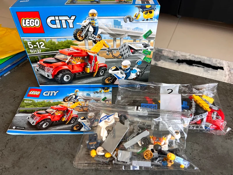 LEGO City, 60137, Tow Truck Trouble for sale | dubizzle