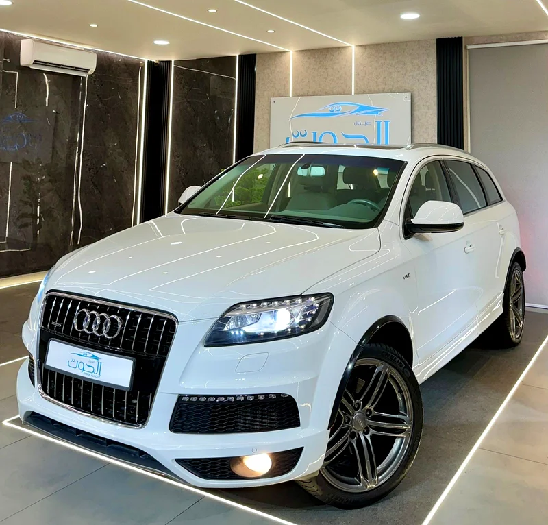 PERFECT AUDI Q7 V6 *QUATTRO* S-LINE || HIGHEST CATEGORY || GCC || LOW MILEAGE || 7 SEATS | dubizzle