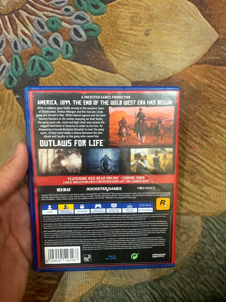 Ps4 cd Red dead Full brand-new | dubizzle