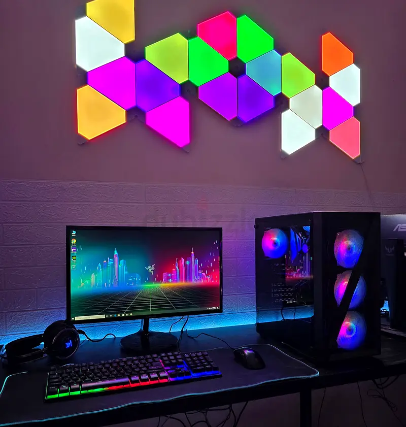 Gaming PC/i5-6500/MTR 24inches/16gb ram/RX 580 8gb/280gb ssd/1tb hdd ...