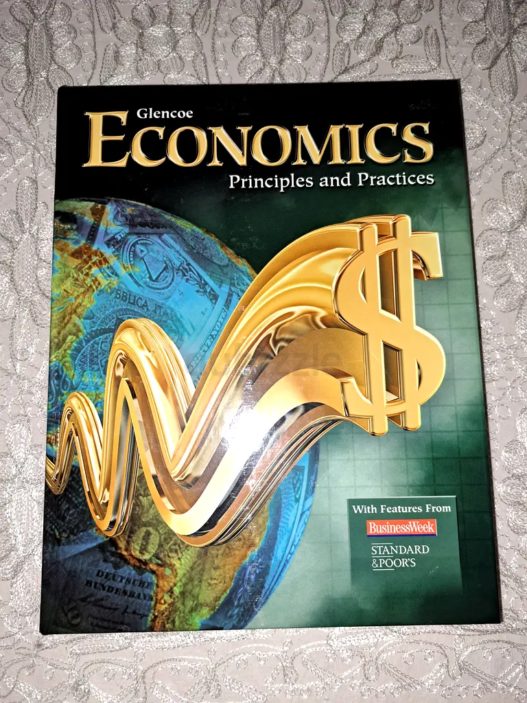 Glencoe economics principles book | دوبيزل