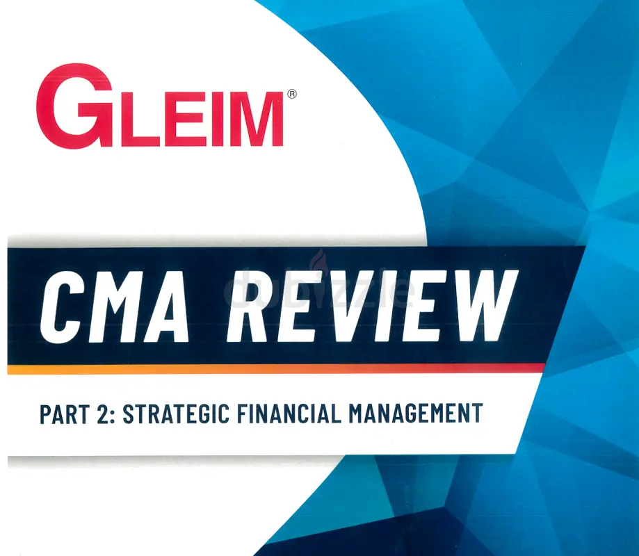 CMA Gleim - PDF with MCQs and Portable Access | دوبيزل