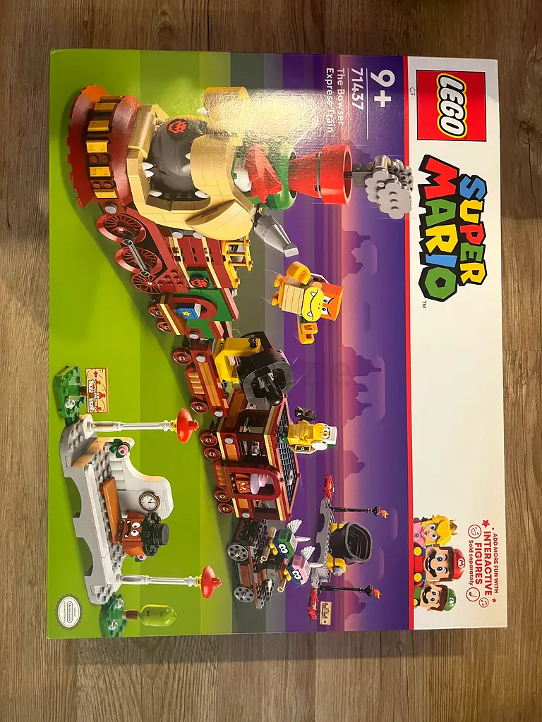 FLASH SALE BRAND NEW LEGO 71437 SUPER MARIO THE BOWSER EXPRESS TRAIN ...