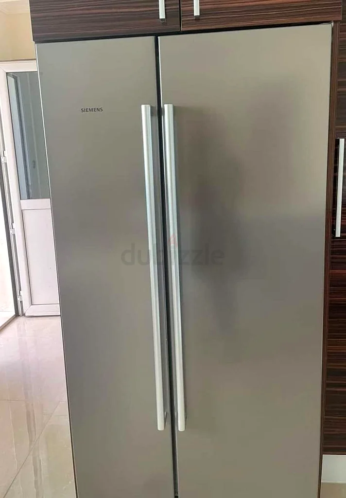 Siemens Side by Side Silver Fridge | dubizzle