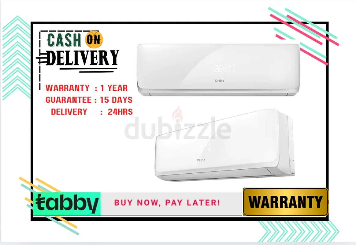 ChiQ 2 Ton Split Air Conditioner With Brand Warranty | دوبيزل