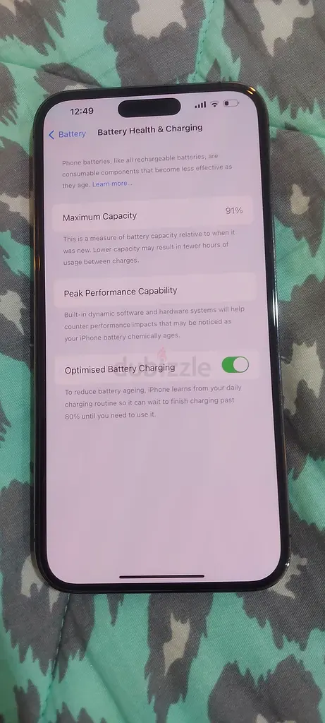 Iphone 14 Pro Max - Scratchless Condition | دوبيزل