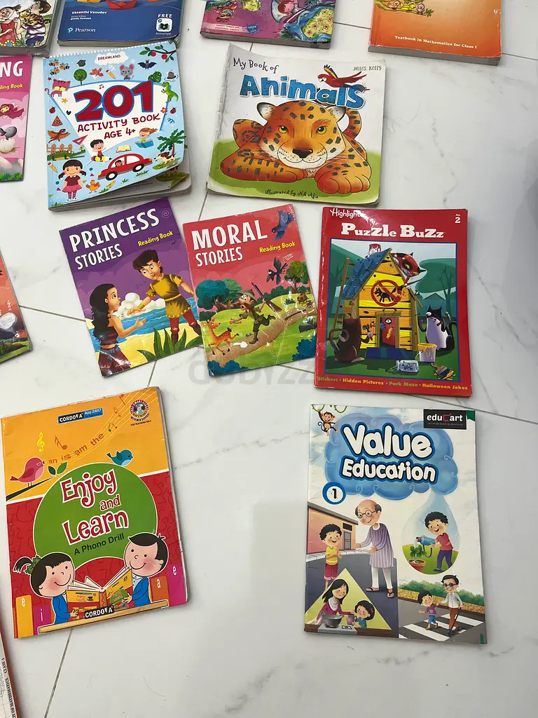 books for 1st and kg2 grade along with story books | dubizzle