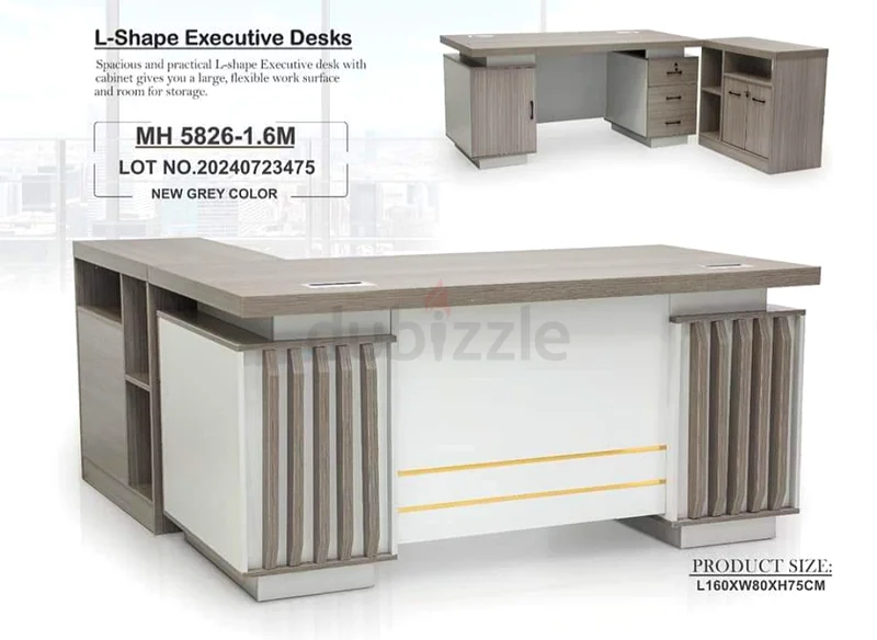 Brand new L shape exactive office table for sale | dubizzle
