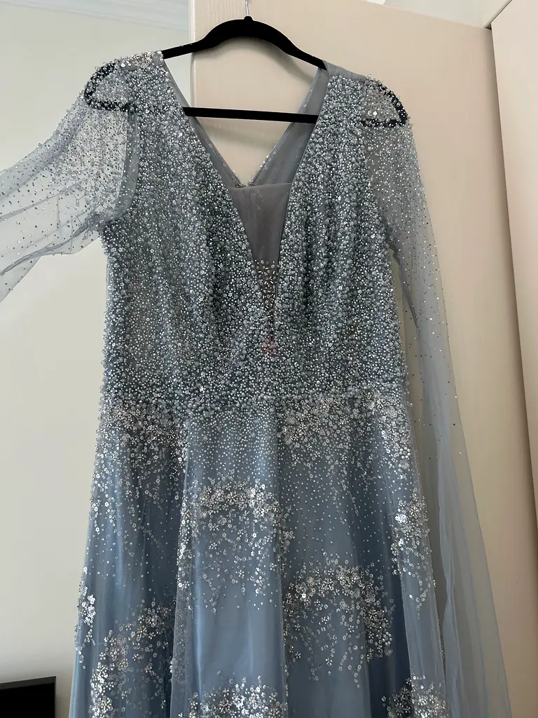 Evening Embroidered branded dress | dubizzle