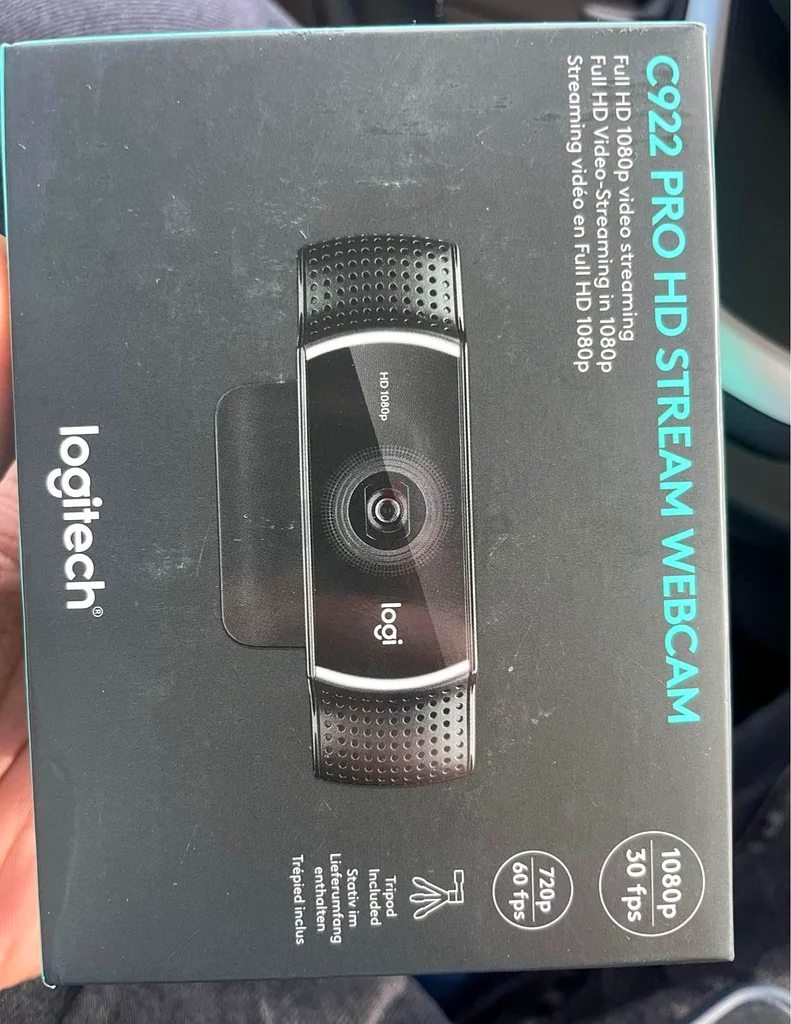 Logitech C922 Pro Stream Webcam 1080P Camera for HD | دوبيزل