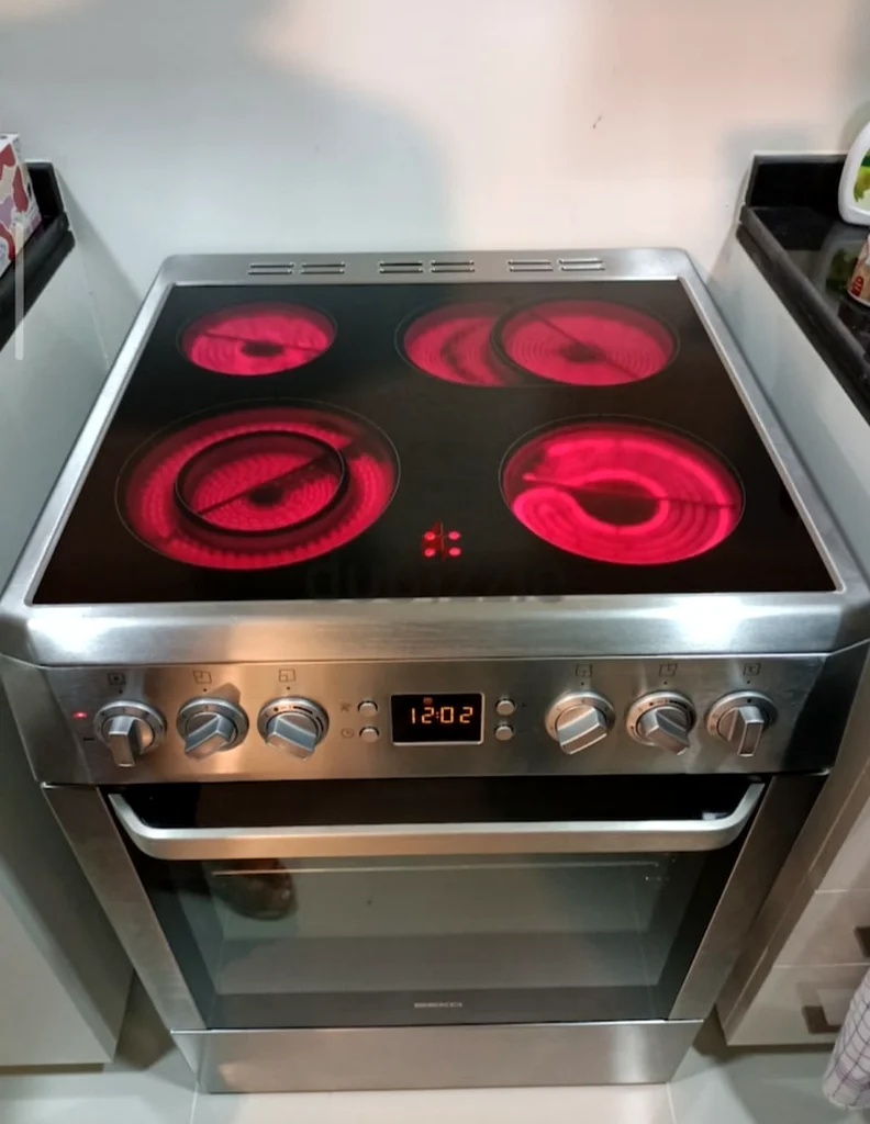 BEKO 60cm 4 Eyes full electric ceramic COOKING Range | dubizzle