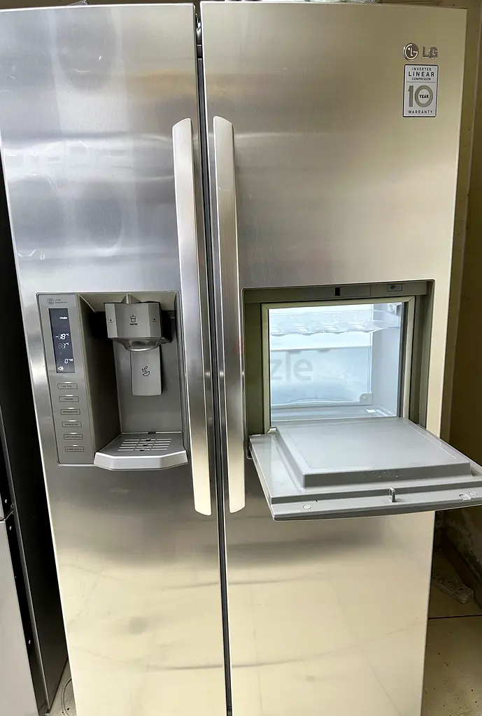 LG New Model Side By Side Refrigerator with water dispenser ice maker | dubizzle