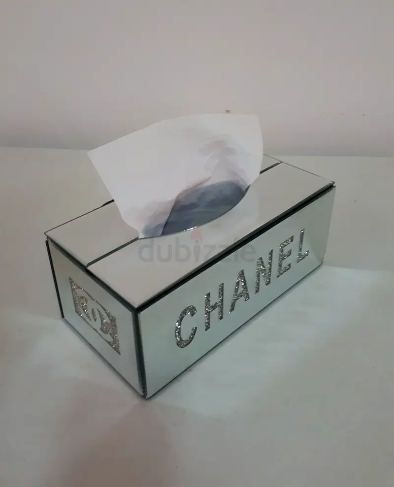 CHANEL glass tissue box | dubizzle