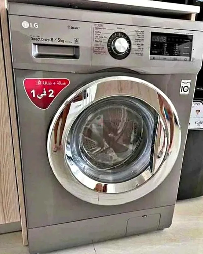 LG inverter direct drive 8+5kg combo washing machine | dubizzle