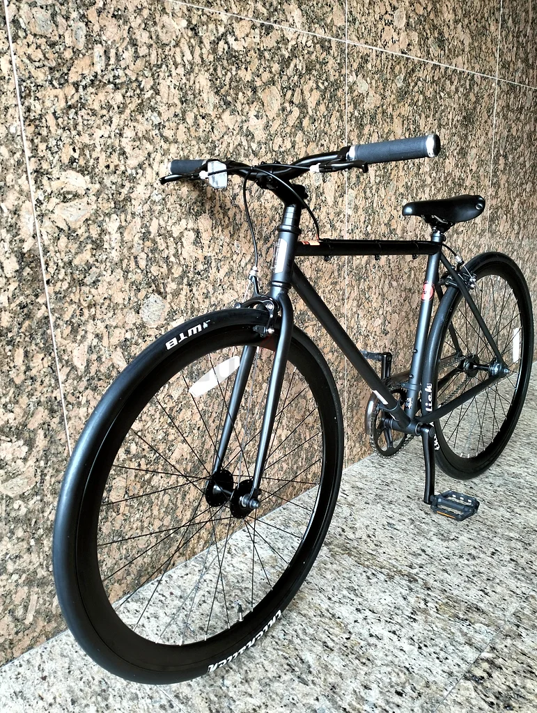 Brand New Fuji declaration fixie bike made of Hi-ten steel with ...