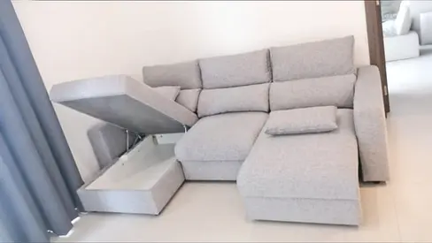 Classifieds: Selling As new-Ikea Eskilstuna L Shape Sofa Bed light Grey ...