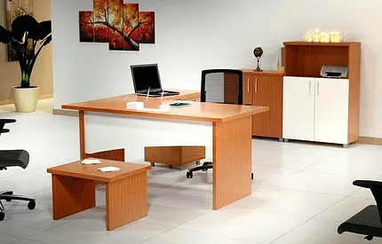 Classifieds: Office Set(Desk, back Cabinet, Table) Custom Made ...