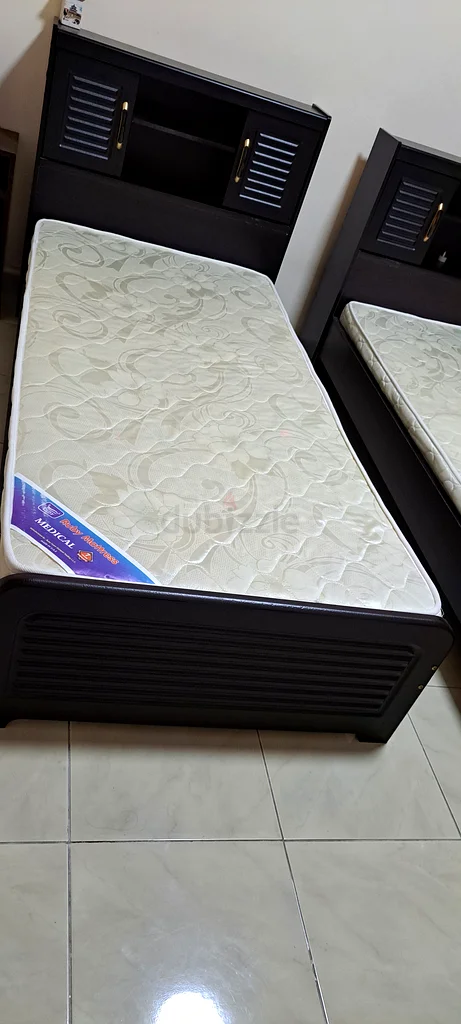 Two Single beds with mattress for sale dubizzle