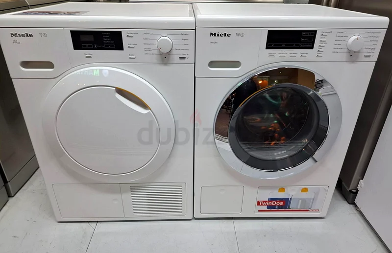 Miele 8kg washer and 8kg dryer separate set | dubizzle