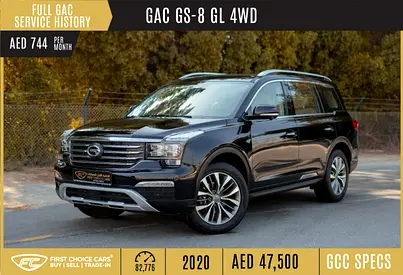 GAC GS8 for sale in UAE | dubizzle Page-2