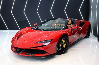Ferrari SF90 Spider With brown Interior for Sale in Dubai | dubizzle