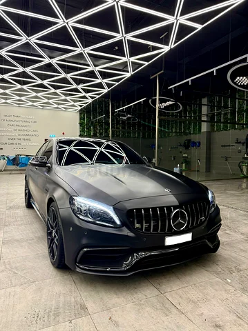 Used Mercedes C Class with black exterior for sale in Dubai | dubizzle ...