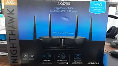 NETGEAR NIGHTHAWK AX5 AX4200 5-STREAM WI-FI ROUTER (RAX42-100NAS) BLACK ...