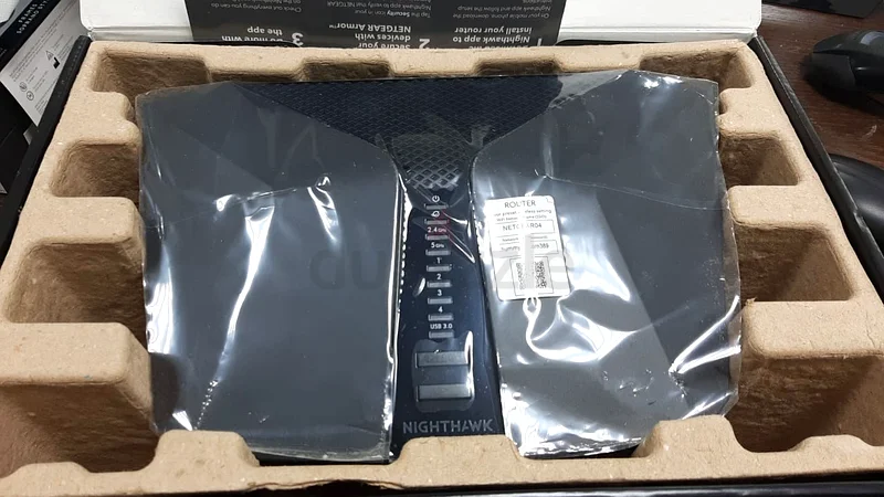 NETGEAR NIGHTHAWK AX5 AX4200 5-STREAM WI-FI ROUTER (RAX42-100NAS) BLACK ...