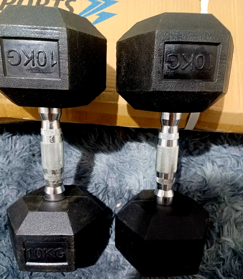 10KG Dumbbells Brand new | dubizzle Abu Dhabi