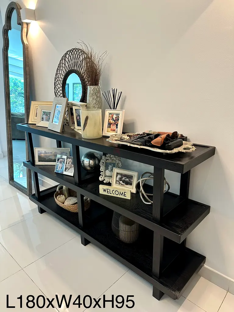 Elegant Open Shelf Console Table - A Perfect Addition to Your Home ...