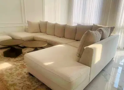 Classifieds: Perfect condition the one brand Ushape sofa | dubizzle Abu ...