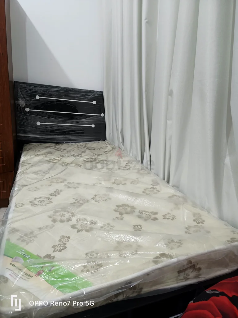 Comfortable single wooden bed | dubizzle