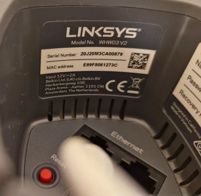 Linksys Router WHW03 02 | dubizzle