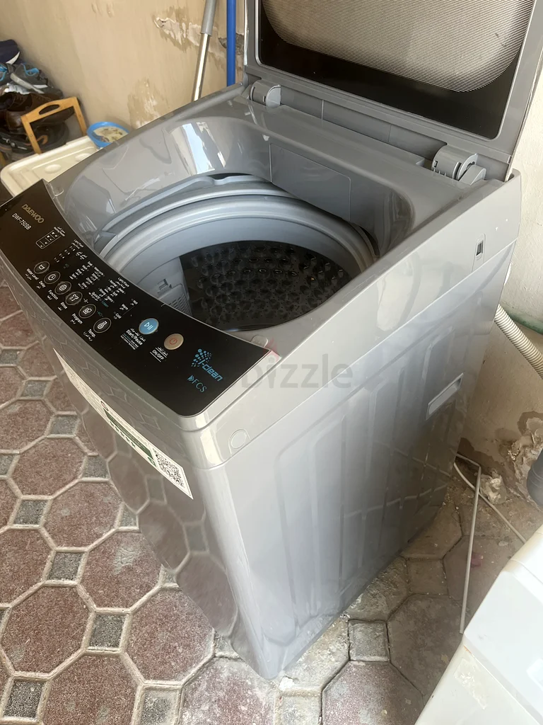 Daewoo Washing Machine 7.5kg with warrant receipt | dubizzle