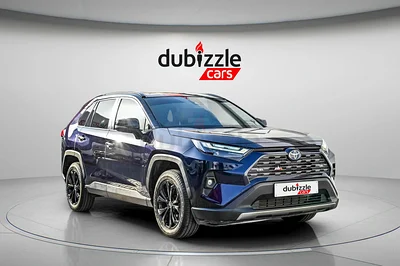 Blue Toyota Rav 4 for Sale in Dubai | dubizzle