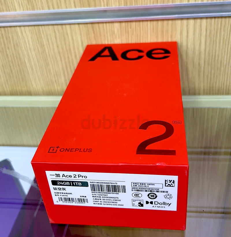 OnePlus Ace 2 Pro - 24GB RAM, 1TB ROM - Unleash Power!Brand New. Sealed Box | dubizzle