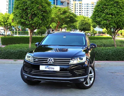 Volkswagen Touareg R-Line Black Edition for sale in Dubai | dubizzle